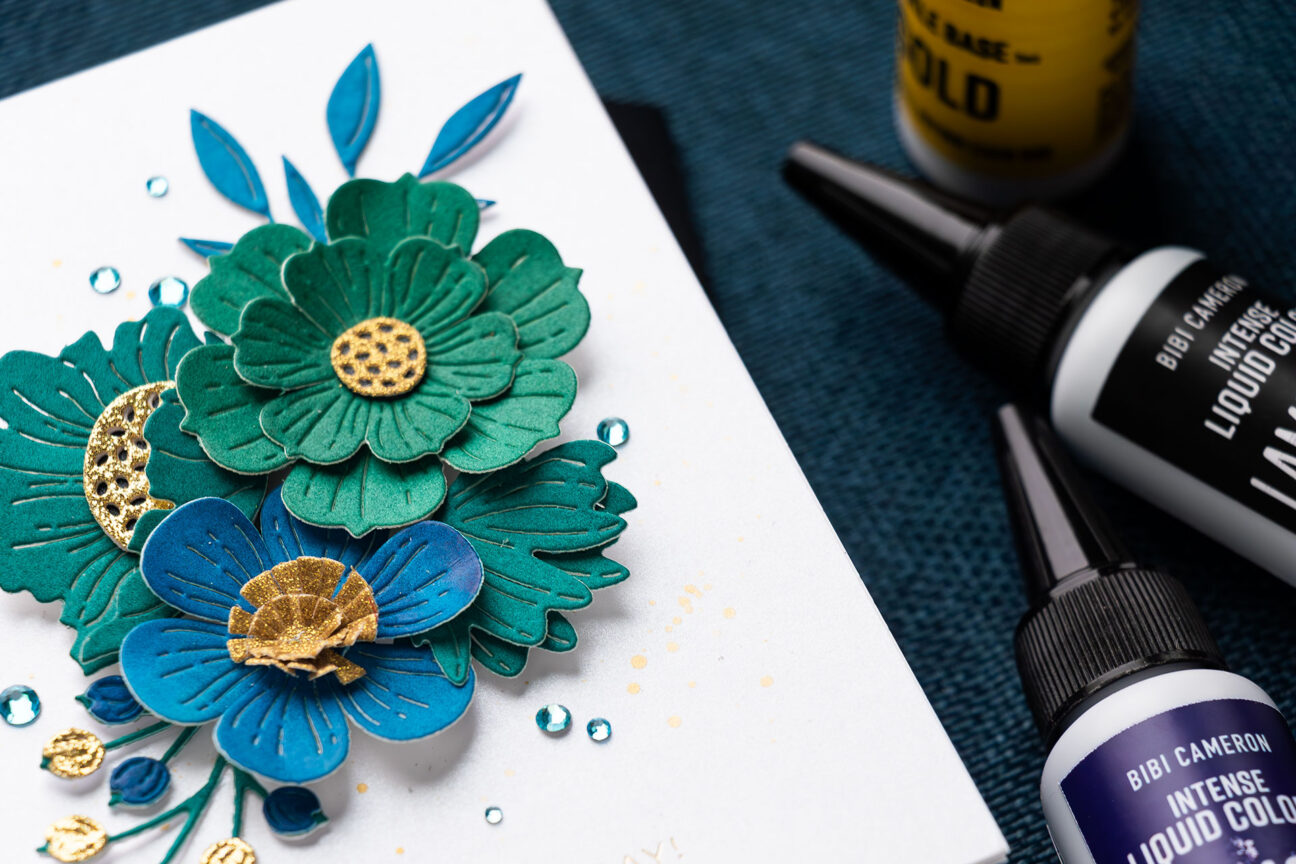 Make Your Own Colored Cardstock with Intense Liquid Colors. Video ...