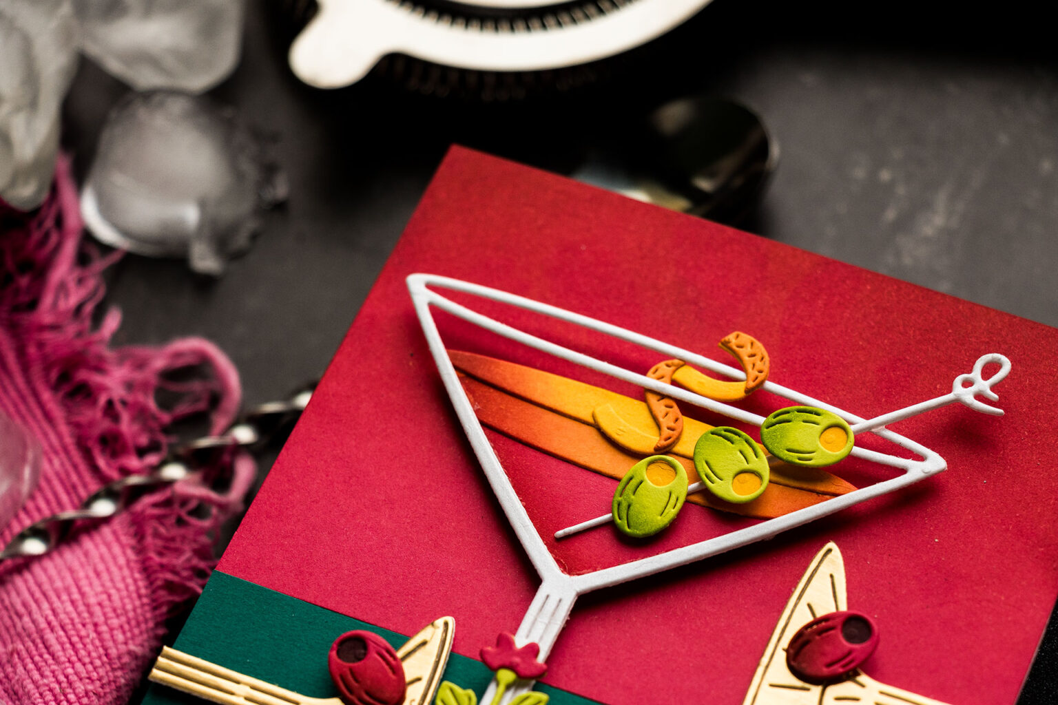 Spellbinders | Happy Hour Cocktail Cards. Video | Yana Smakula