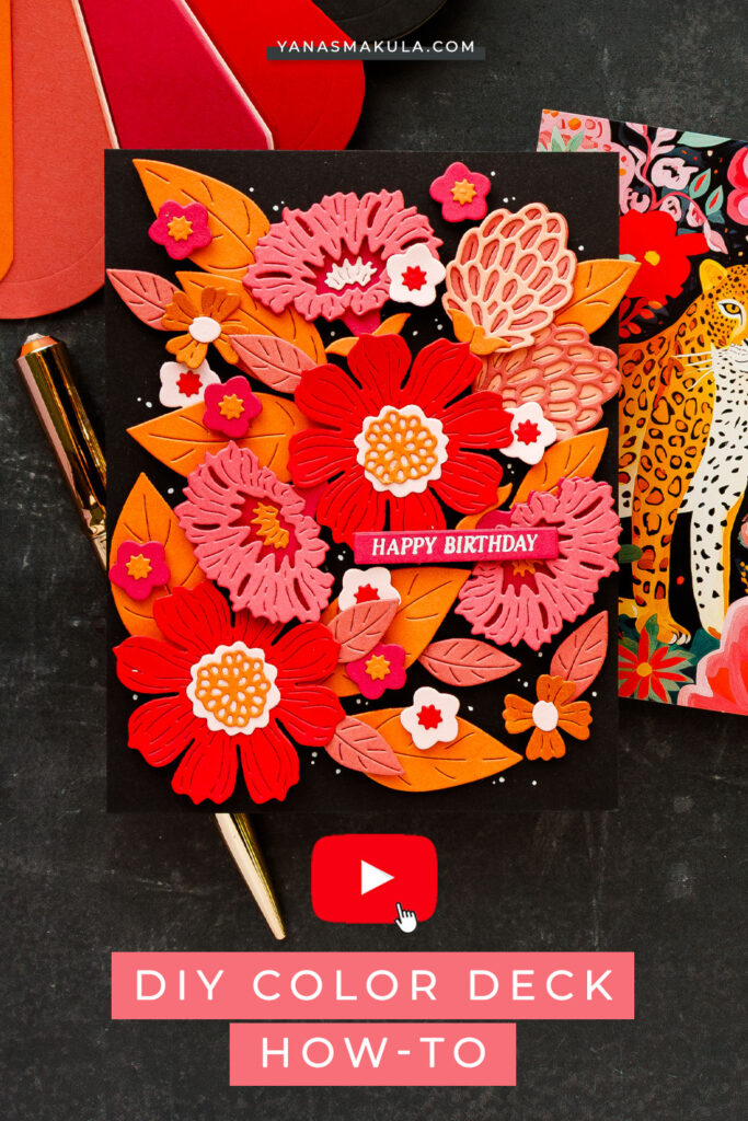 Spellbinders | DIY Color Deck | Video | Yana Smakula