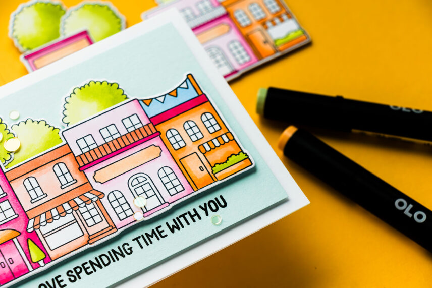 Simon Says Stamp | Creating with a Limited Color Palette. Video | Yana ...