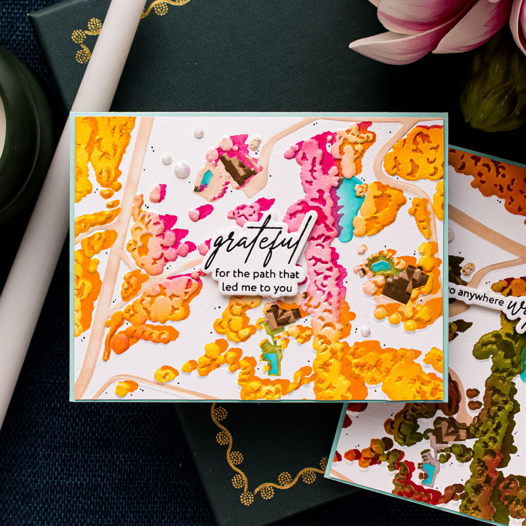 Map-View Ink Blending with Altenew Floral Odyssey (4 Cards + Tips ...
