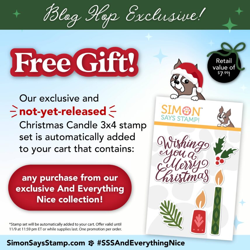 Simon Says Stamp | And Everything Nice Blog Hop + Giveaway | Yana Smakula